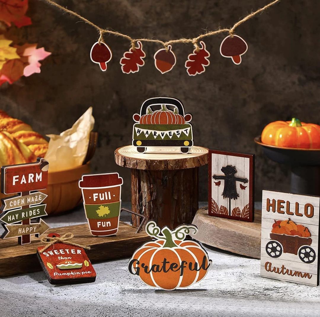 ADORABLE MINI DECOR SET FOR FALL! - Home of The Humble Warrior