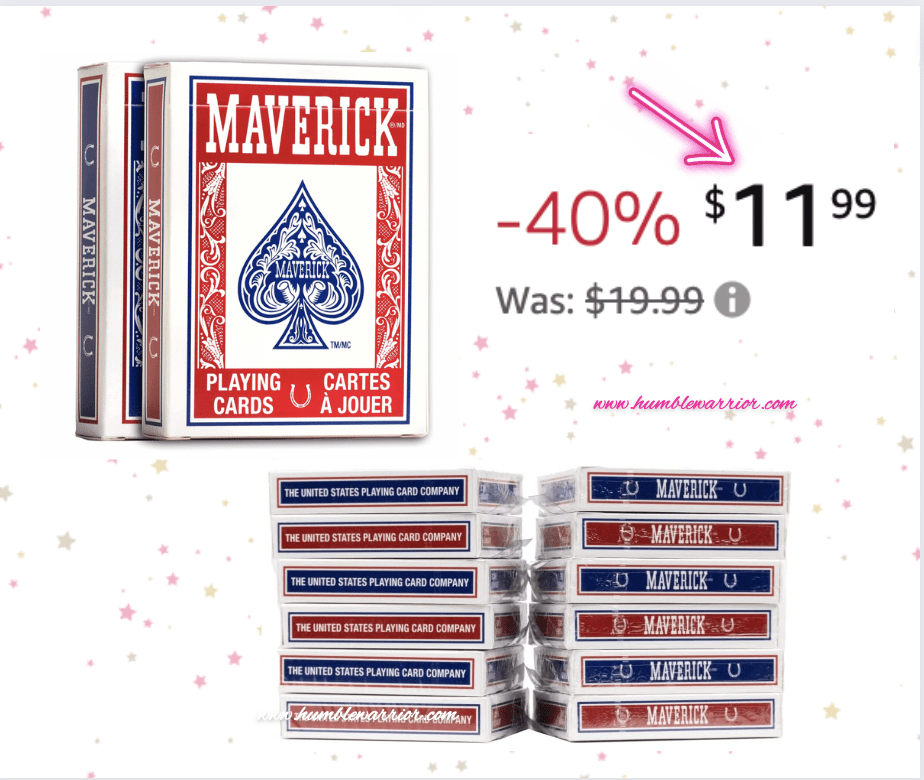 Maverick Playing Cards - Home of The Humble Warrior