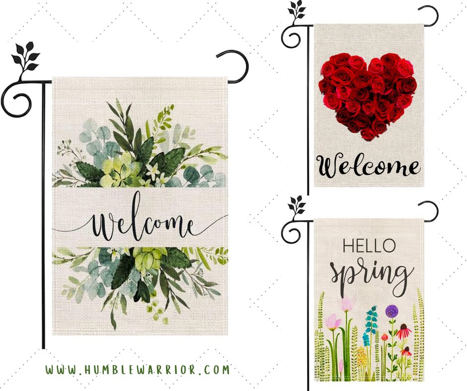 Lovely Garden Flags! - Home of The Humble Warrior