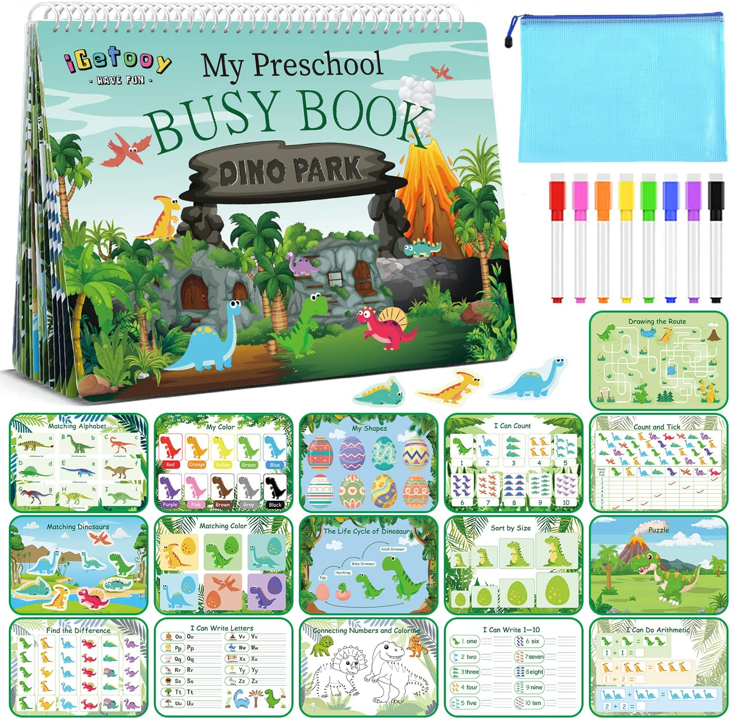 Dinosaur Busy Book! - Home of The Humble Warrior