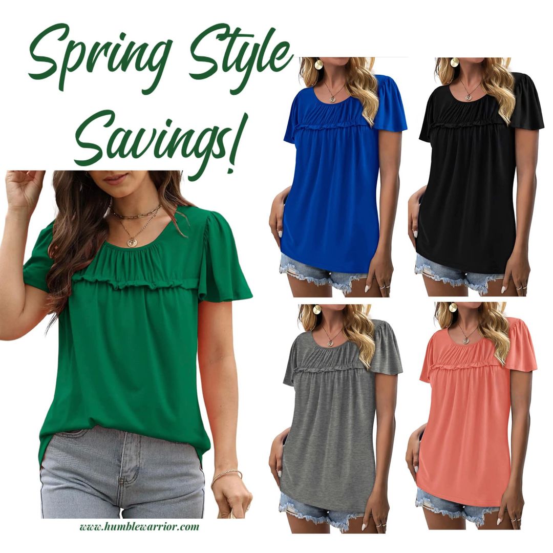 CUTE RUFFLED STYLE FOR SPRING! - Home of The Humble Warrior