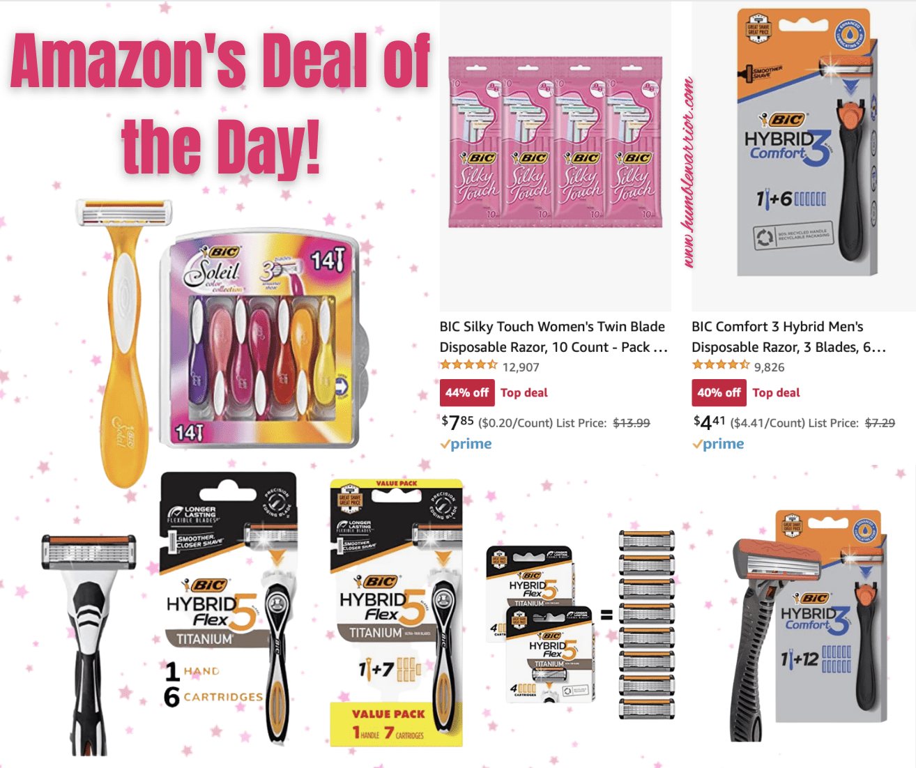 BIC Shavers! - Home of The Humble Warrior