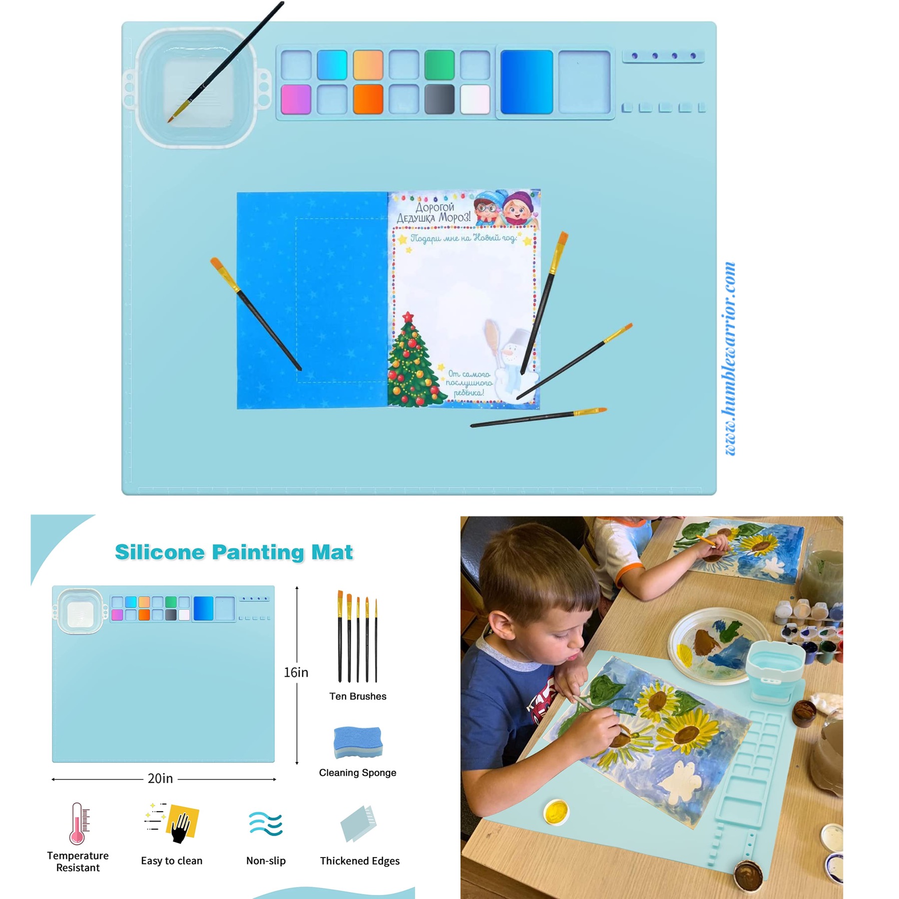 SILICONE ART MAT! - Home of The Humble Warrior