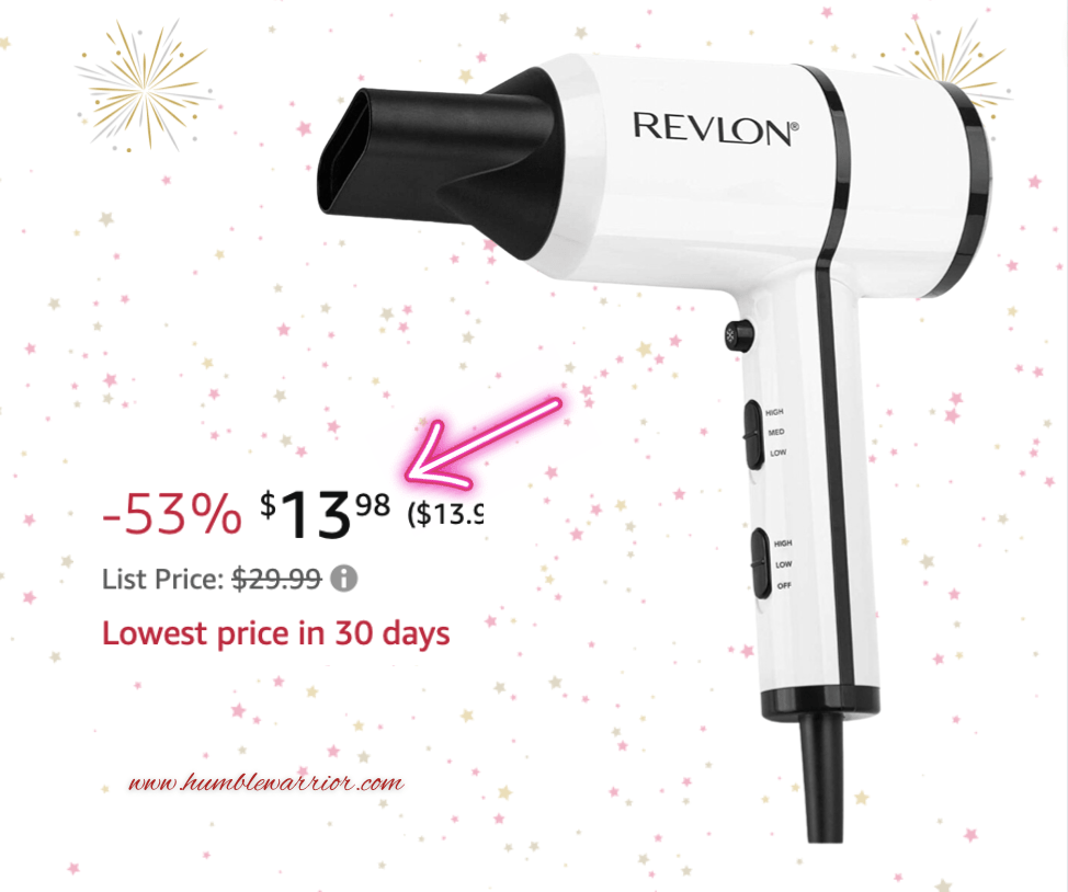 REVLON Crystal C Hair Dryer! - Home of The Humble Warrior