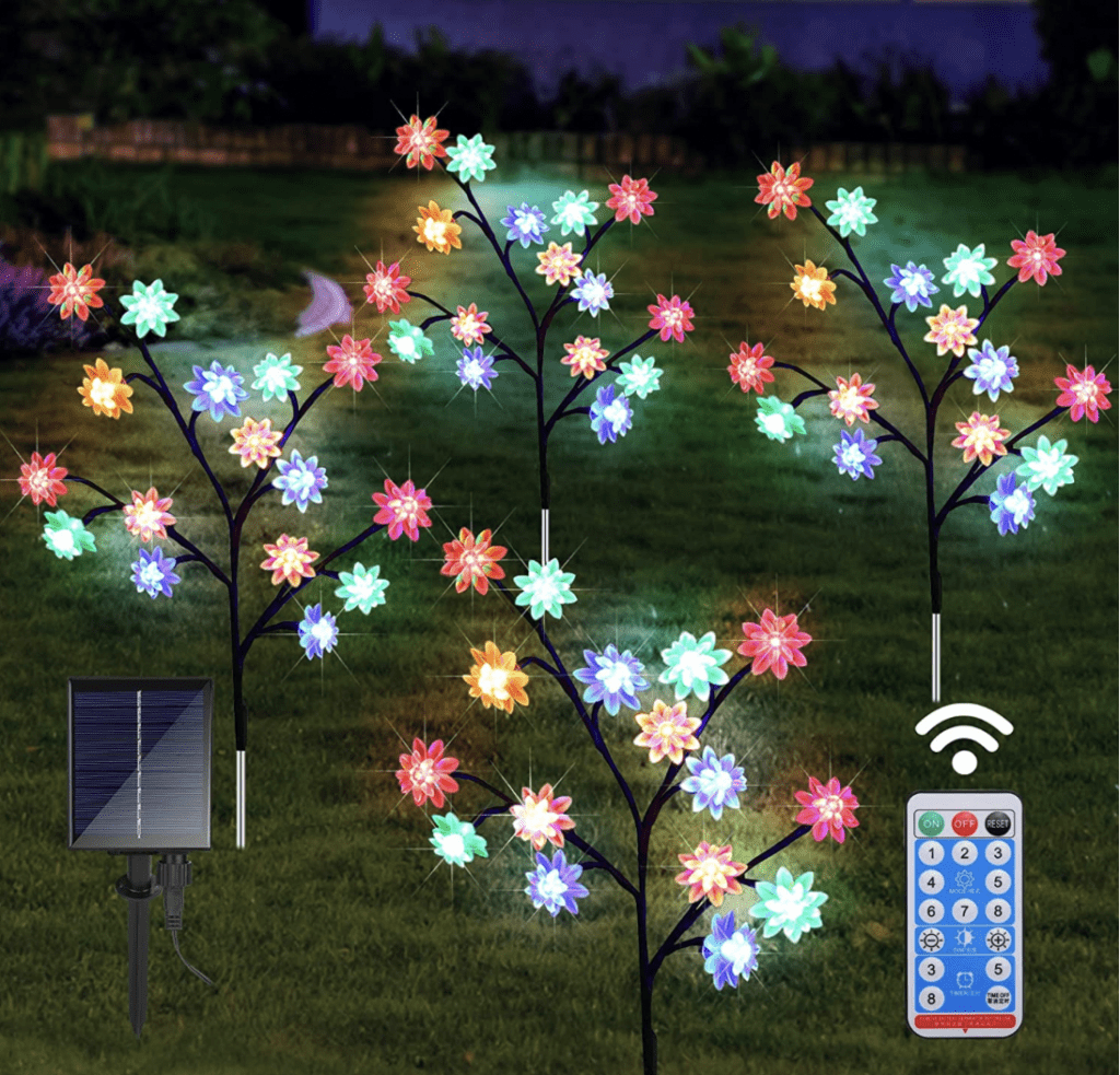 Darling Floral Solar Lights! - Home of The Humble Warrior