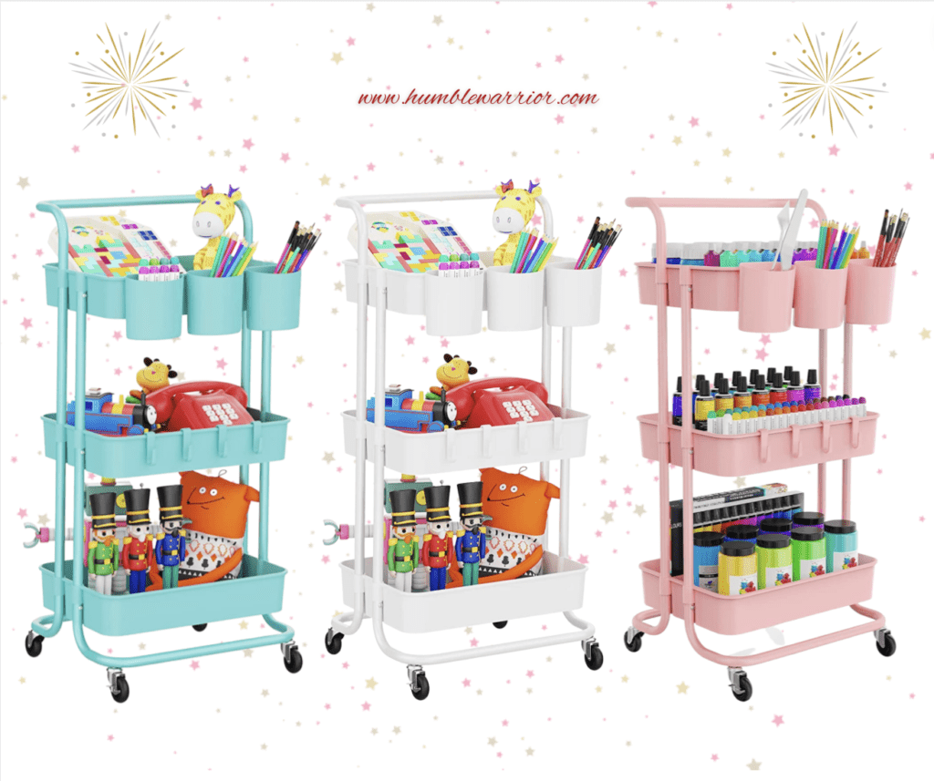 Tiered Rolling Carts! - Home of The Humble Warrior