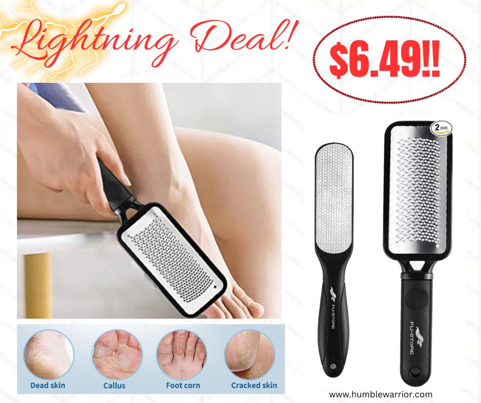 Pedicure Rasp foot file set! - Home of The Humble Warrior