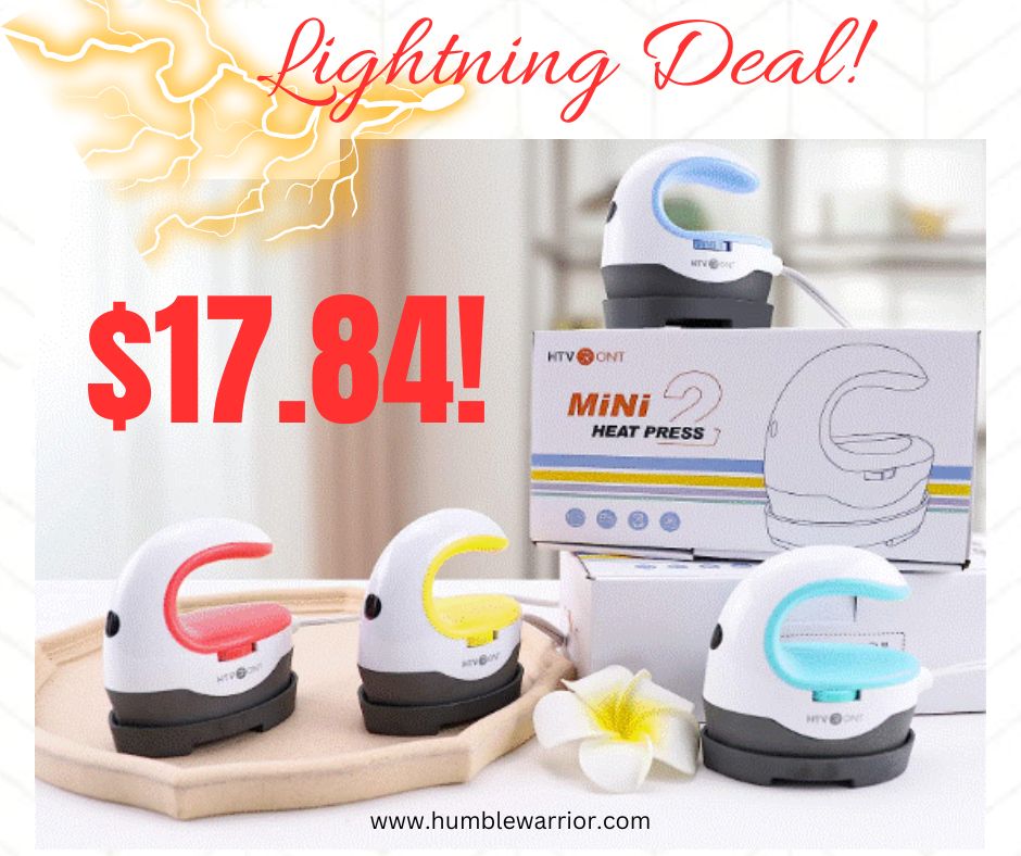 Mini Heat Press Machine! - Home of The Humble Warrior