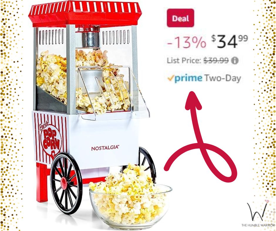 Nostalgic Table-Top Popcorn Maker! - Home of The Humble Warrior