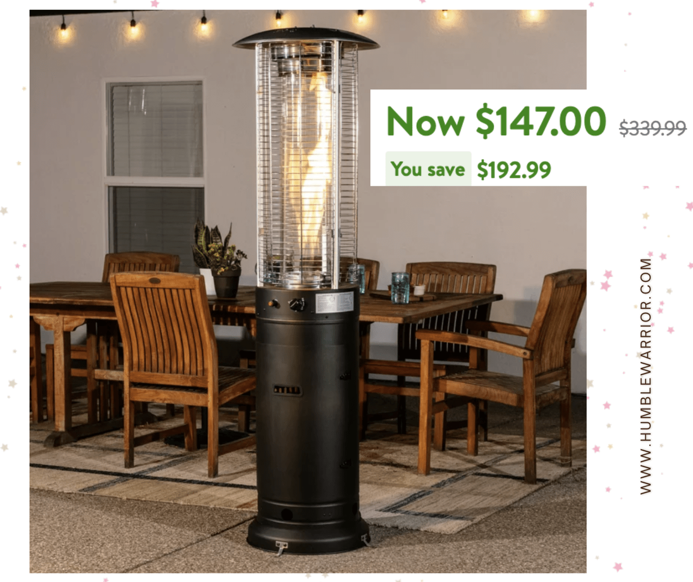 The Bond BTU Bronze Free Standing Heater! - Home of The Humble Warrior