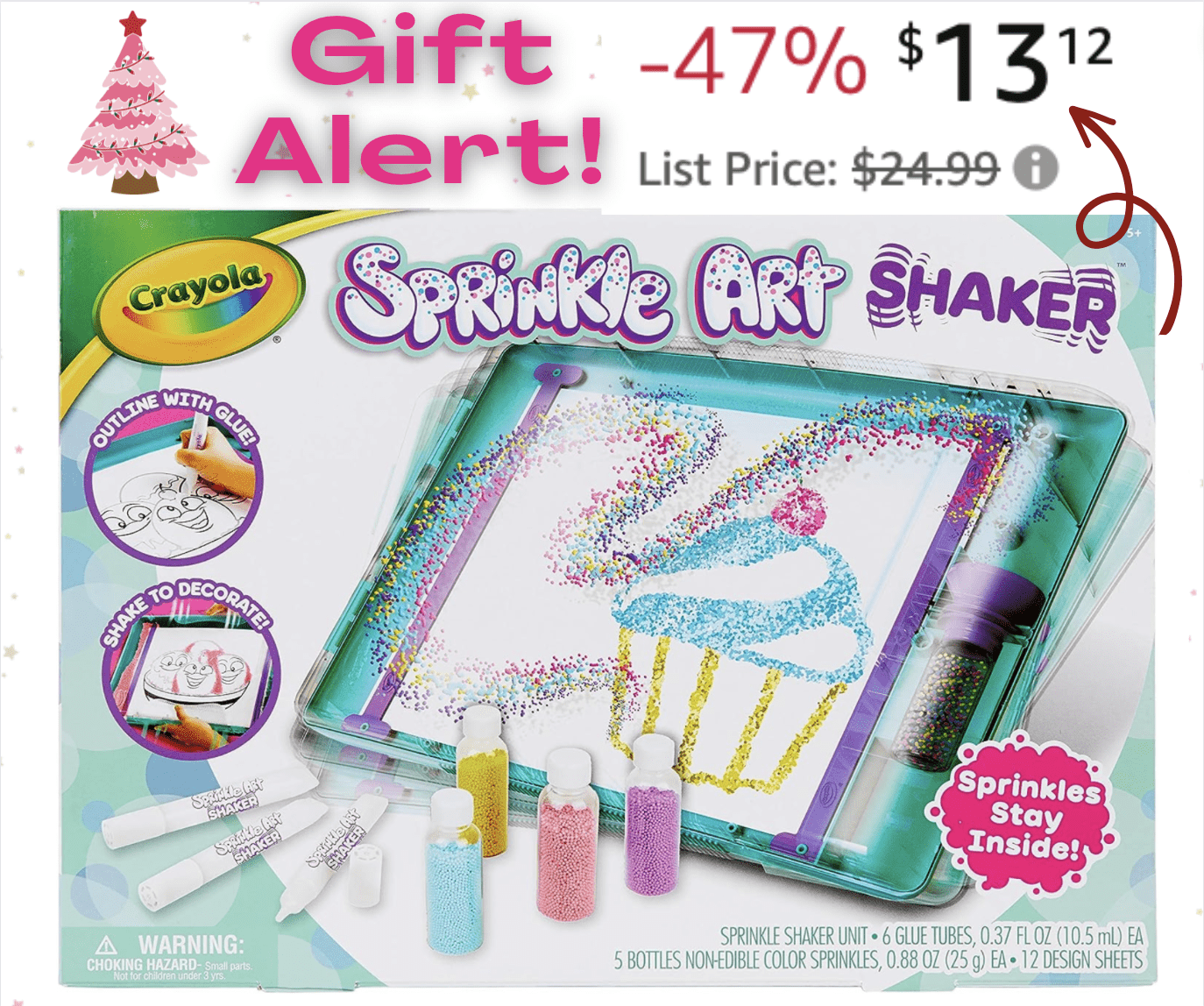 Crayola Sprinkle Art Shaker Set! - Home of The Humble Warrior