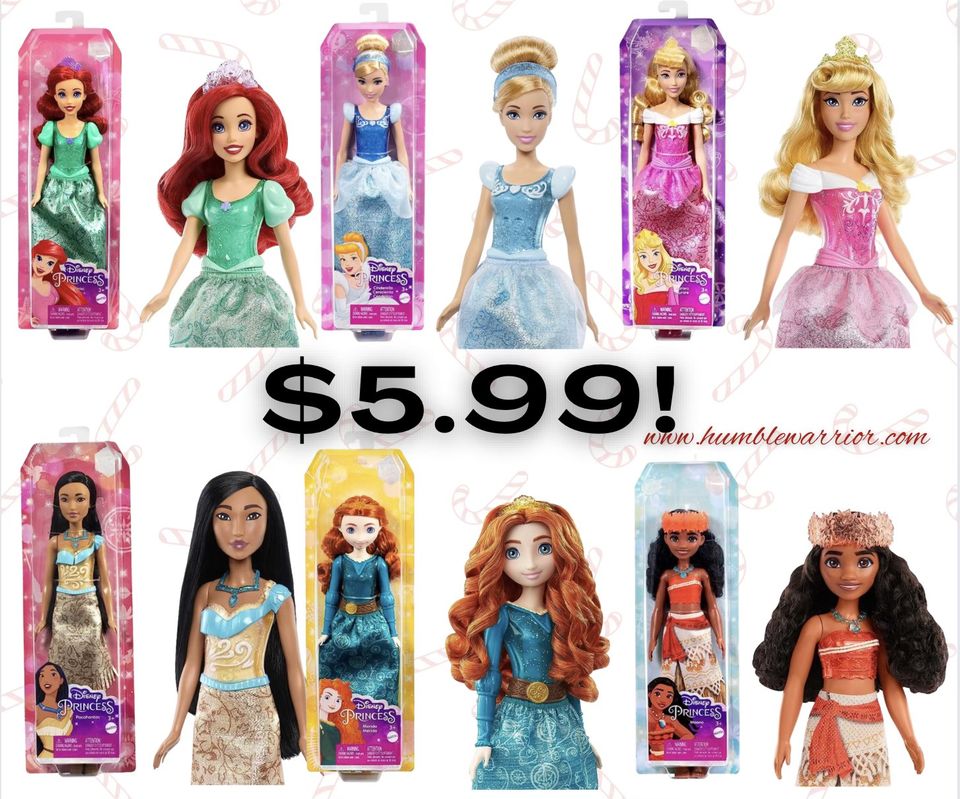 Mattel Disney Princess Dolls - Home of The Humble Warrior