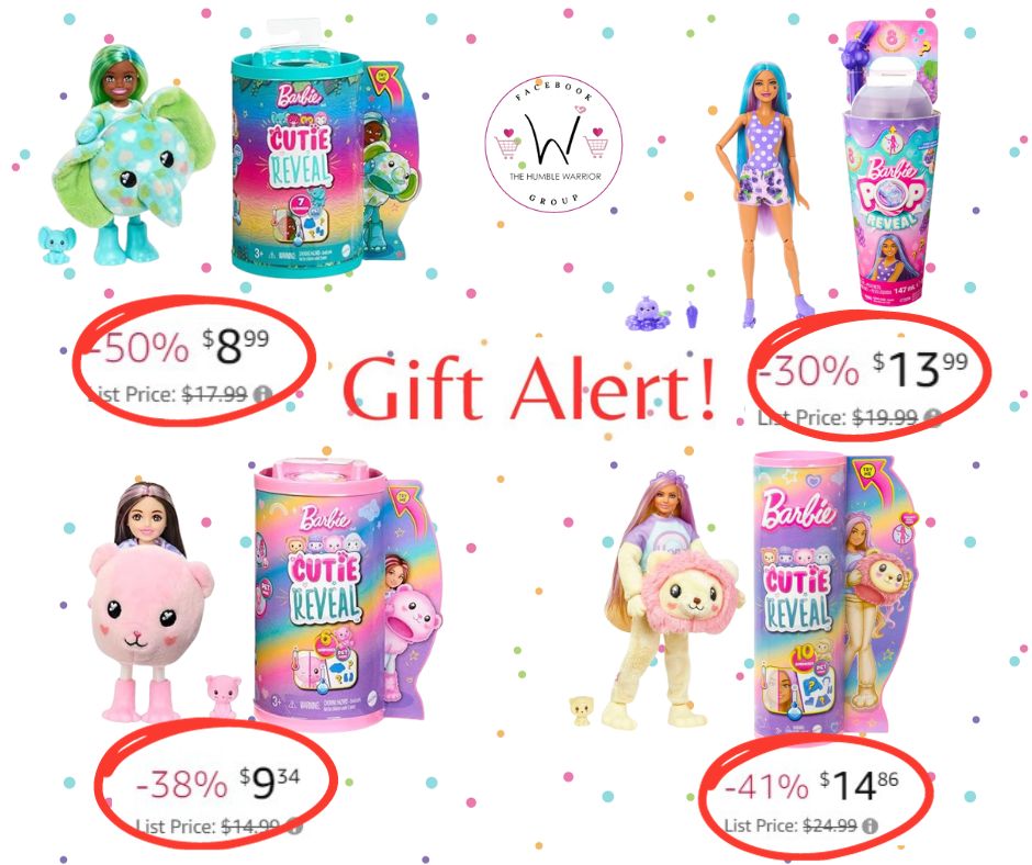 Barbie Reveal Dolls with Surprises! - Home of The Humble Warrior