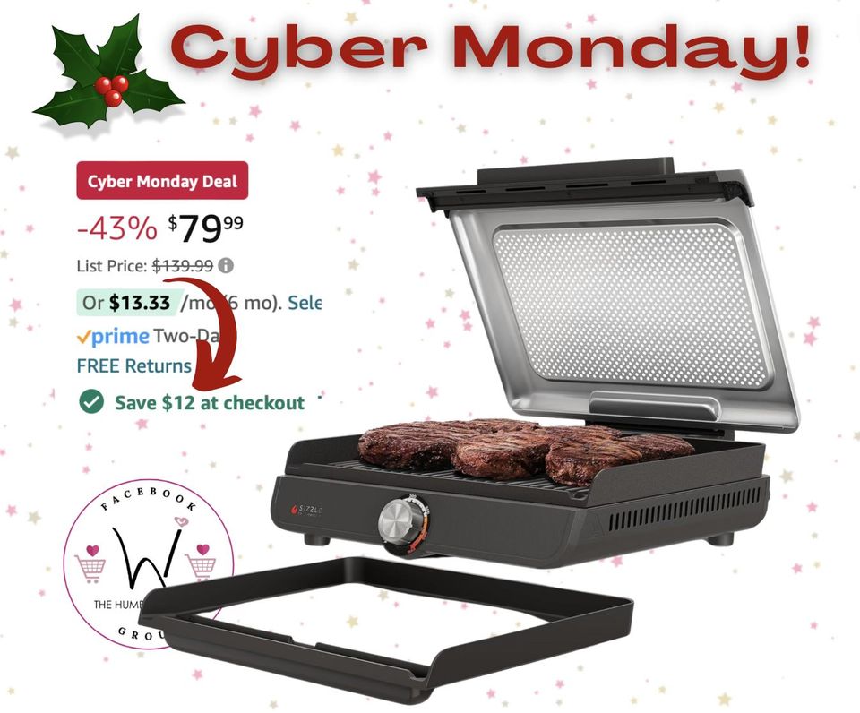 Ninja Sizzle Smokeless Indoor Grill & Griddle - Home of The Humble Warrior