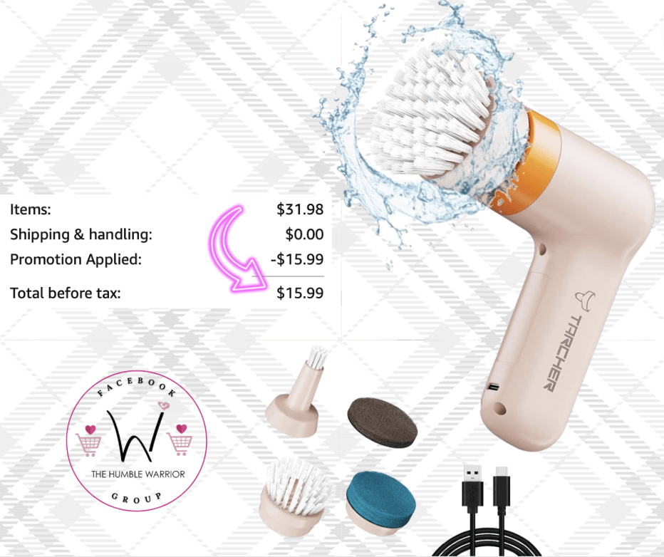 Tarcher Electric Spin Scrubber! - Home of The Humble Warrior