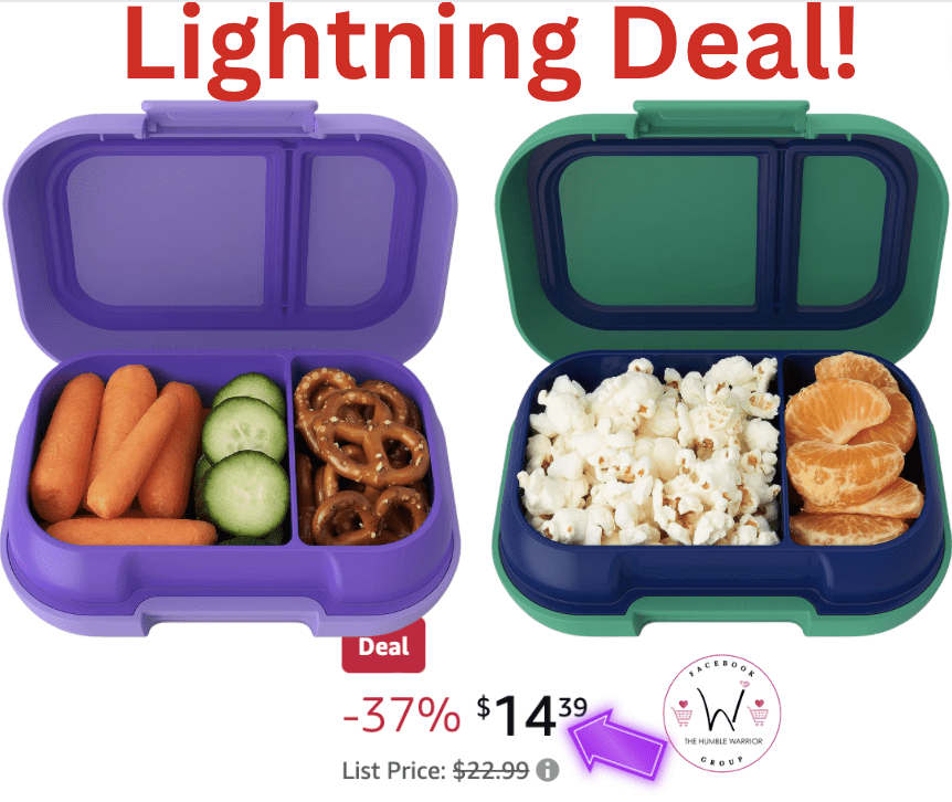 Bentgo Kid's 2-Compartment Snack Box! - Home of The Humble Warrior