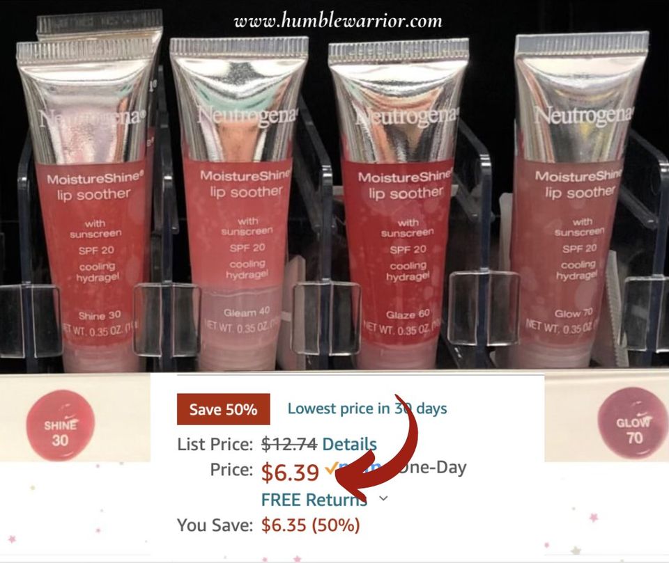 Neutrogena lip soother store
