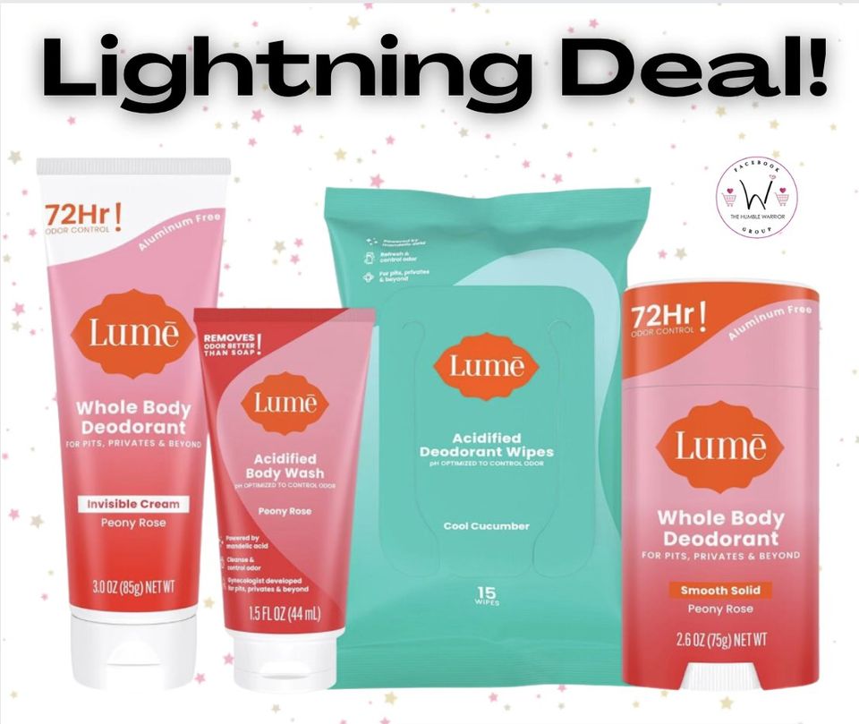 Lume Whole Body Deodorant For Women - Home of The Humble Warrior