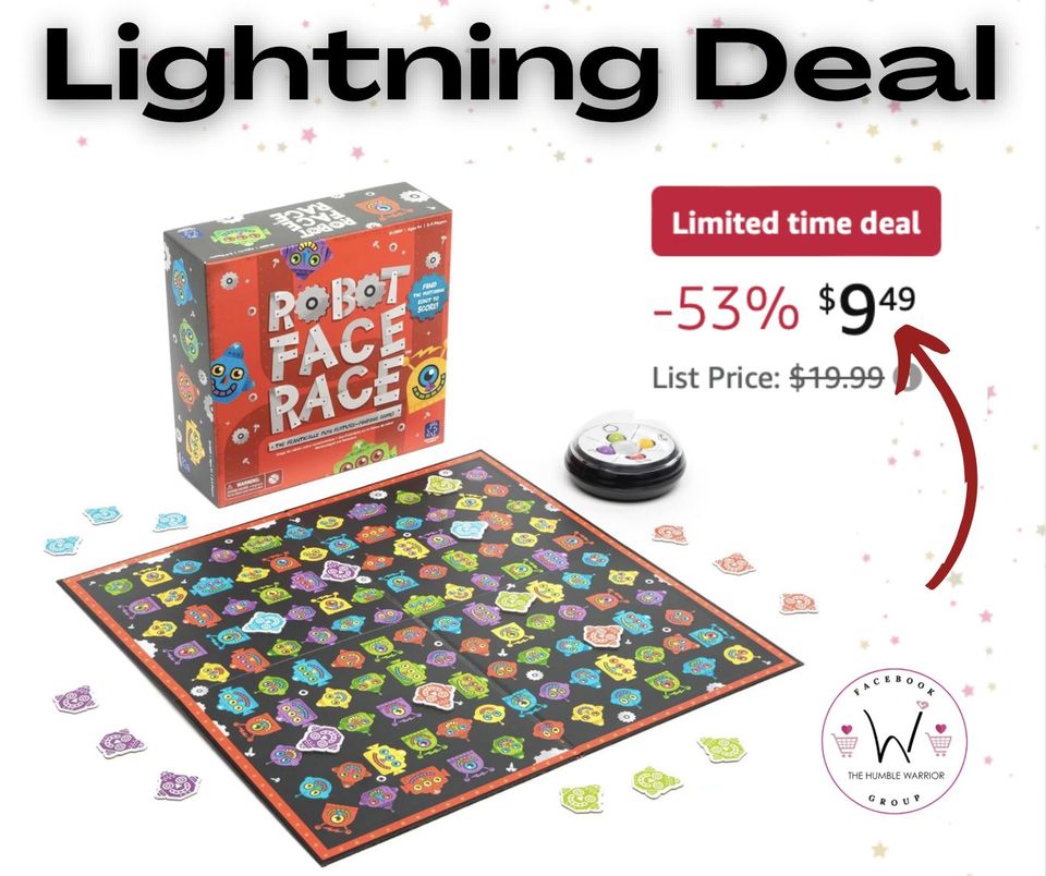 Educational Insights Robot Face Race family board game - Home of The ...