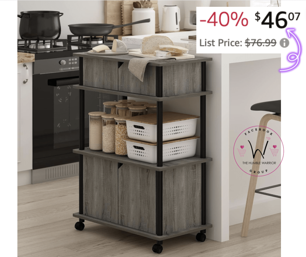 Furinno Turn-N-Tube Storage Cart! - Home of The Humble Warrior