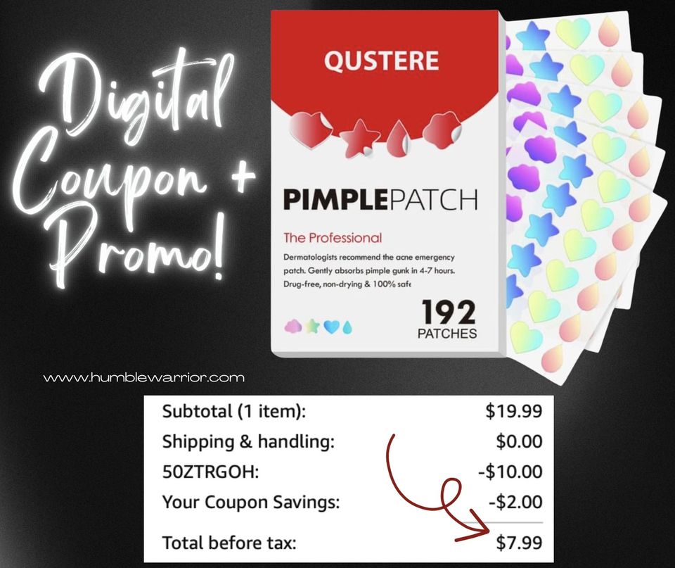 QUSTERE pimple patches - Home of The Humble Warrior QUSTERE pimple patches - Home of The Humble Warrior
