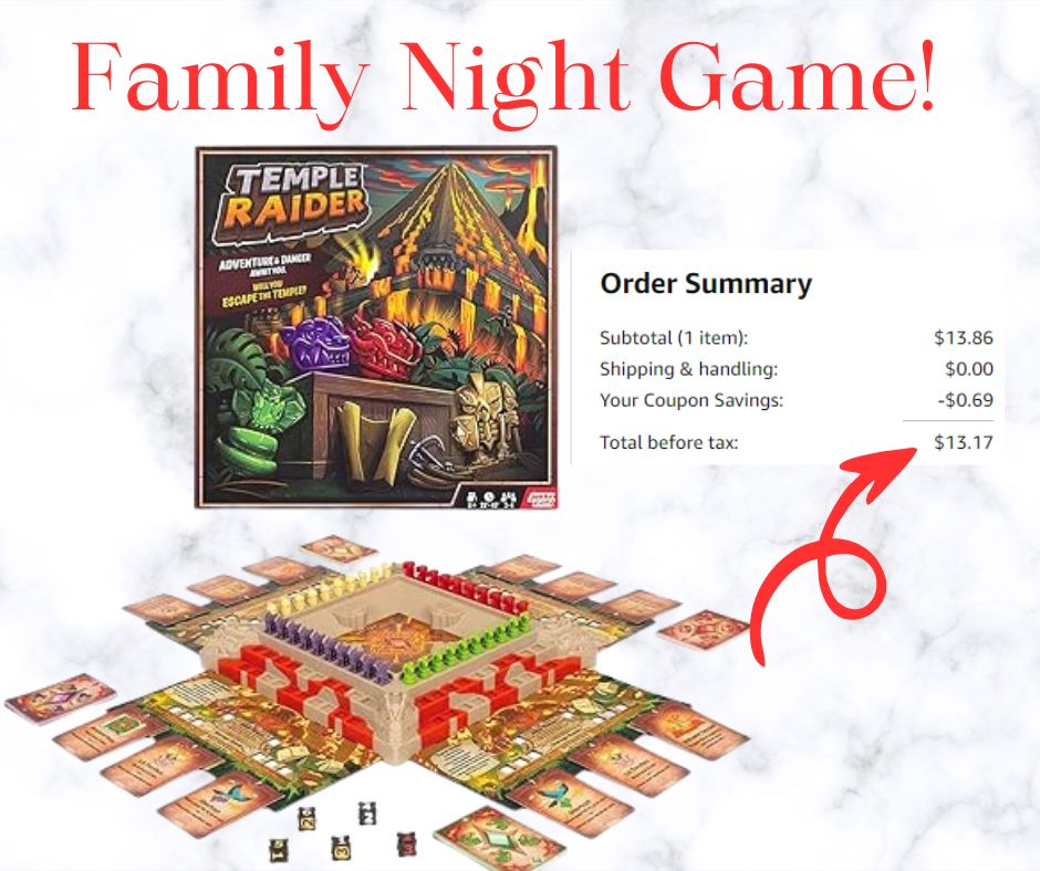 Temple Raider Board Game - Home of The Humble Warrior