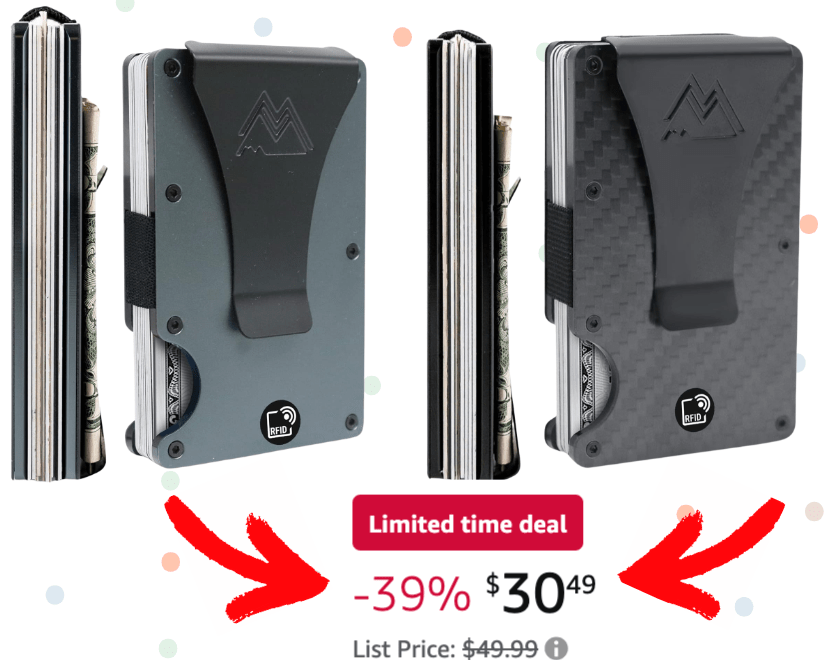 The Mountain Voyage Minimalist Wallet for Men! - Home of The Humble Warrior