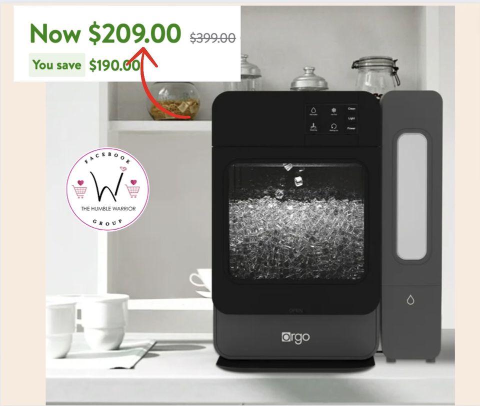 Orgo Products The Sonic Countertop Ice Maker - Home of The Humble Warrior
