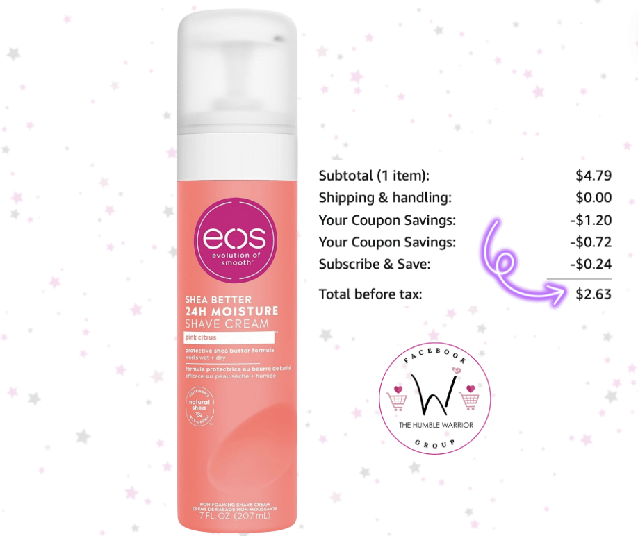 Eos Shave Cream! - Home of The Humble Warrior