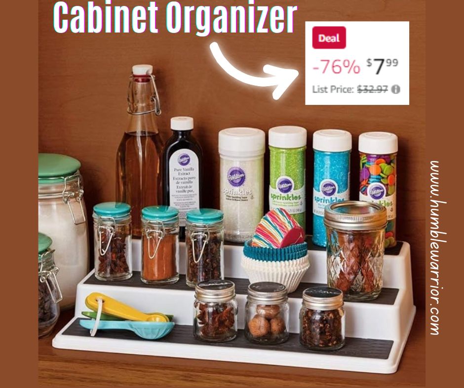 Copco 3-tier spice rack cabinet organizer - Home of The Humble Warrior