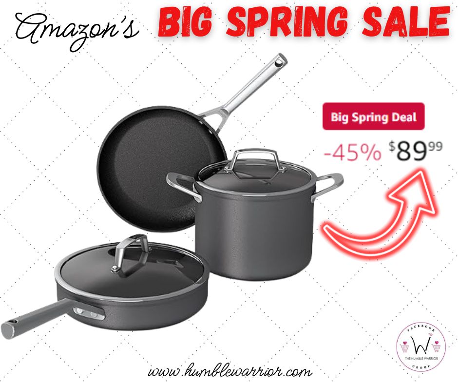 Ninja Foodi NeverStick 5-Piece Cookware Set - Home of The Humble Warrior