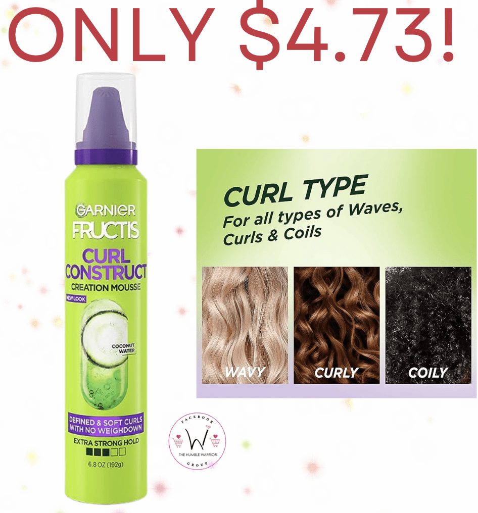 The Garnier Fructis Style Curl Construct Creation Mousse! - Home of The ...