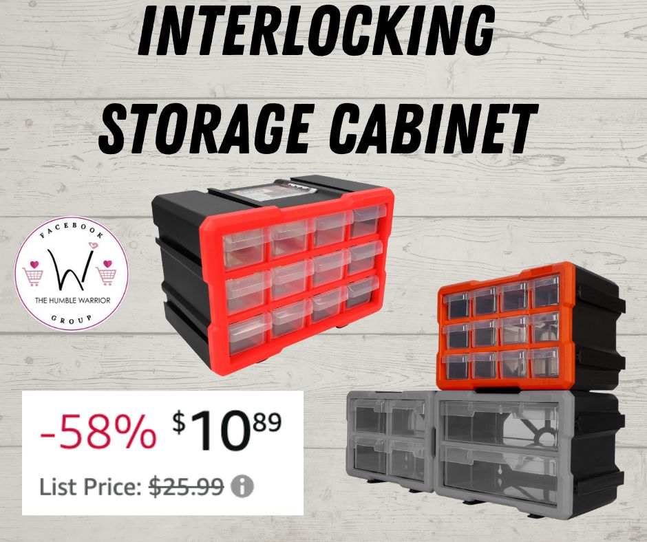 Interlocking Storage Cabinet - Home of The Humble Warrior