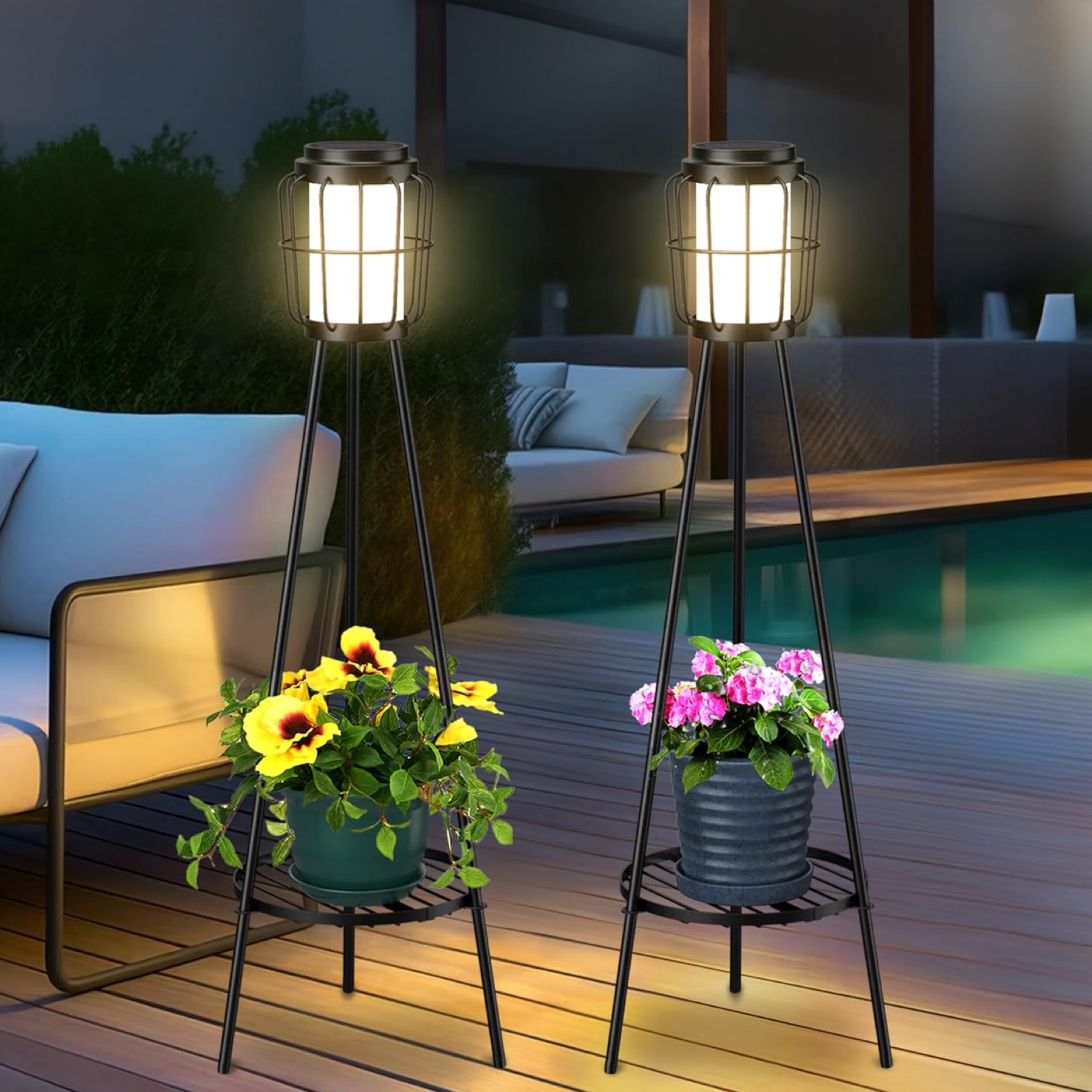 SOLAR PLANT STAND 2-PACKS! - Home of The Humble Warrior