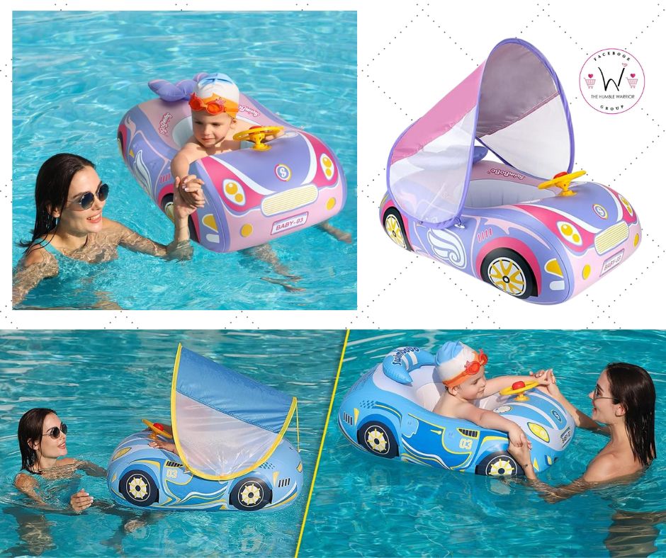 ADORABLE Baby Car Pool Float with Canopy!! - Home of The Humble Warrior
