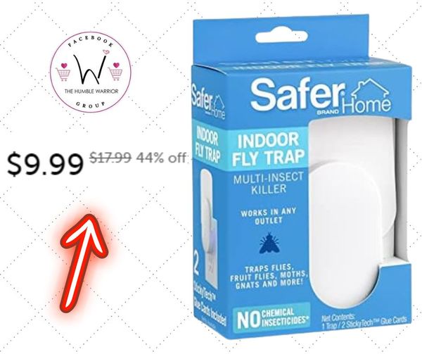 Safer Home Indoor Plug-In Fly Trap - Home of The Humble Warrior