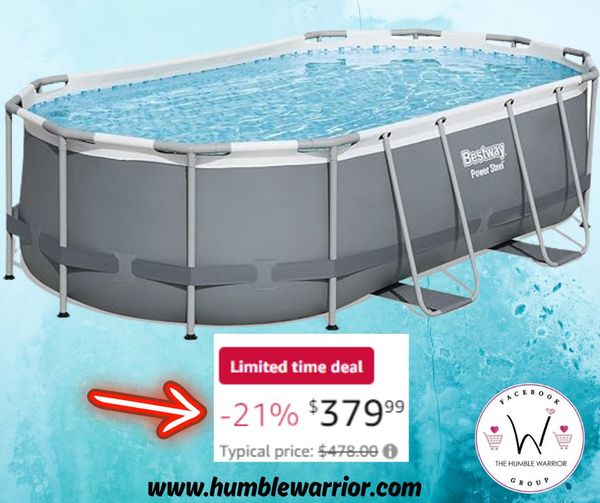 Bestway® Power Steel™ Above Ground Pool - Home of The Humble Warrior