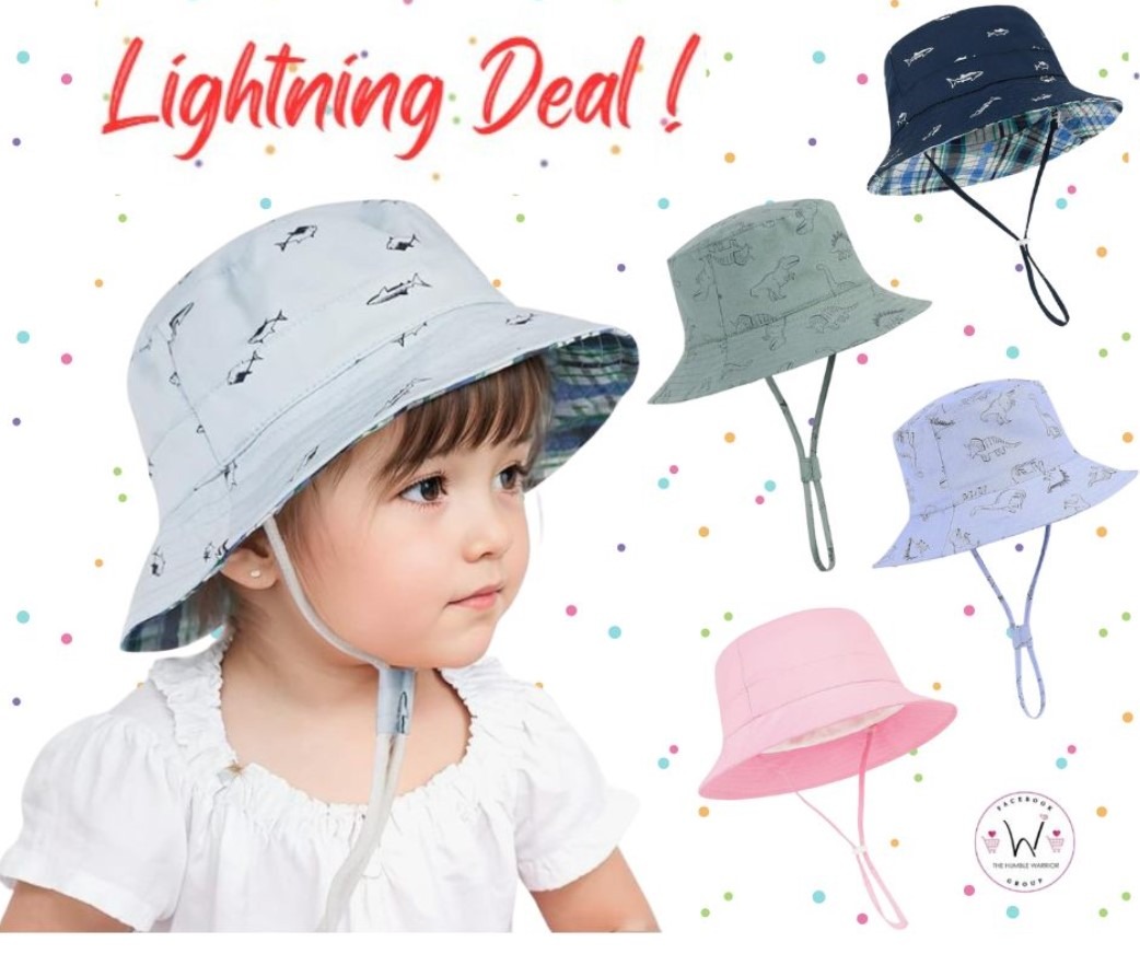 UPF 50+ Bucket Hats for kids! - Home of The Humble Warrior