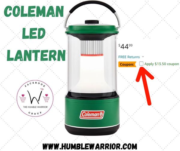 Coleman 1000 Lumens LED Lantern - Home of The Humble Warrior
