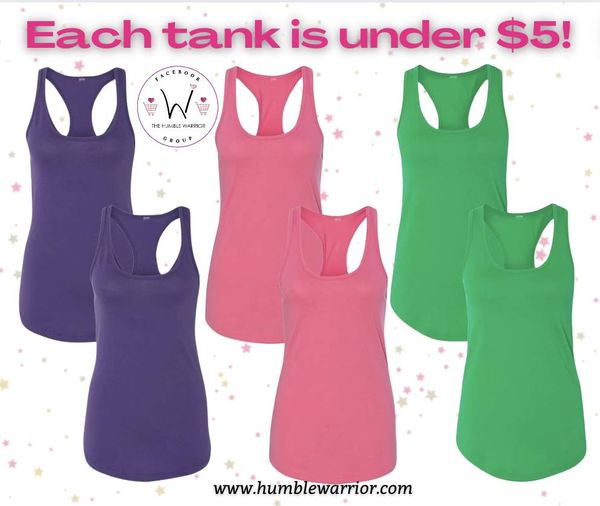 The Next Level tanks are back - Home of The Humble Warrior