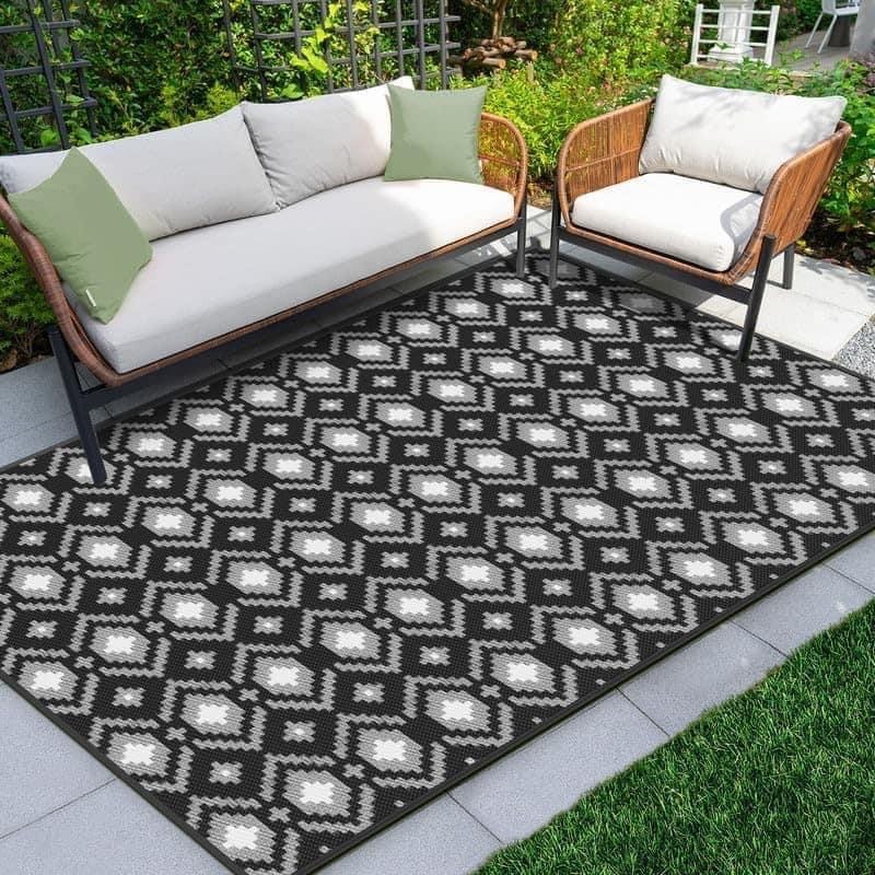 WOVEN PLASTIC OUTDOOR PATIO RUGS! - Home of The Humble Warrior
