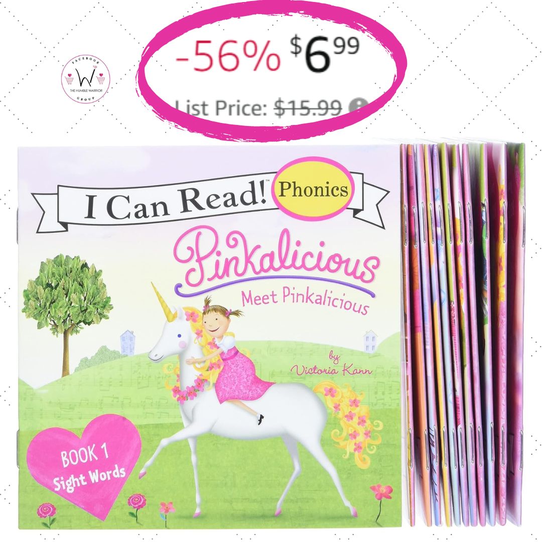 Pinkalicious 12-Book Phonics Fun! Mini Books Set - Home of The Humble ...