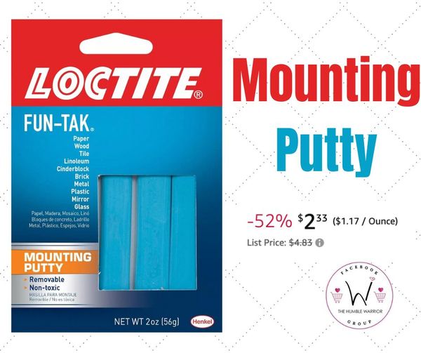 Loctite Fun-Tak Mounting Putty - Home of The Humble Warrior