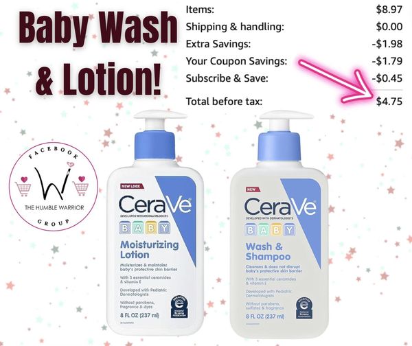 CeraVe for your baby's skin - Home of The Humble Warrior