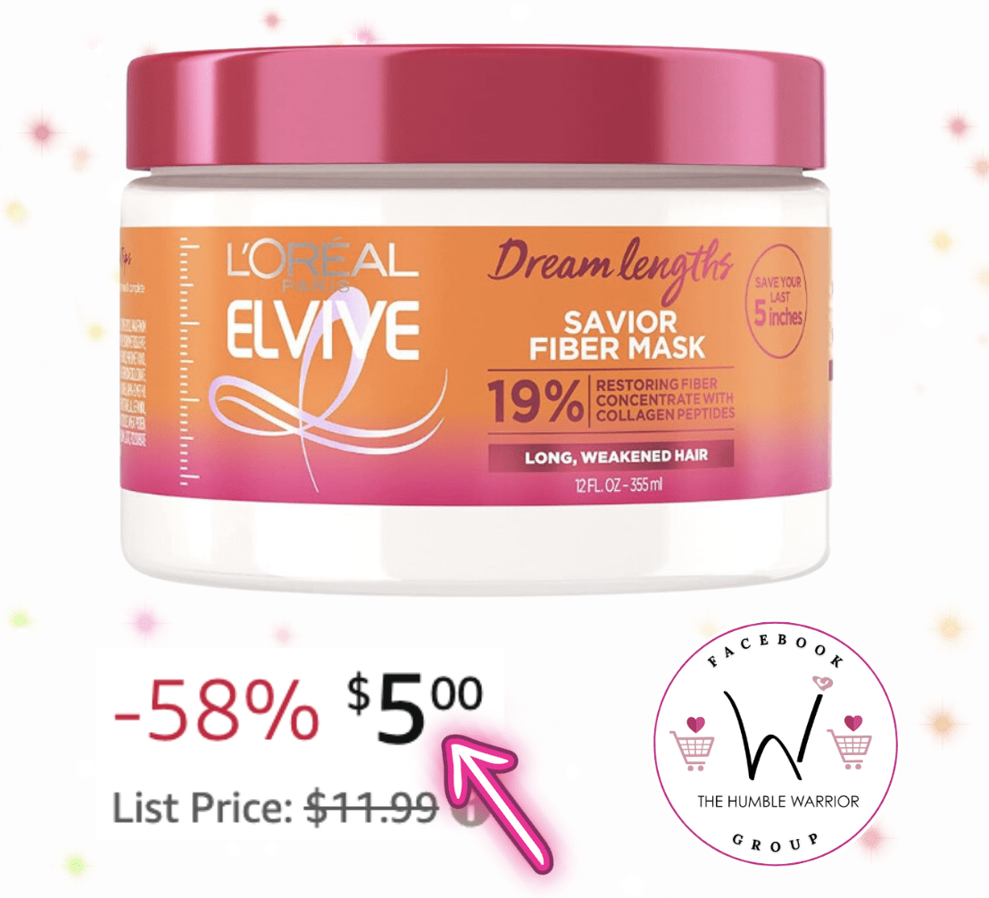 The L'Oreal Paris Elvive Dream Lengths Savior Fiber Hair Mask! - Home ...