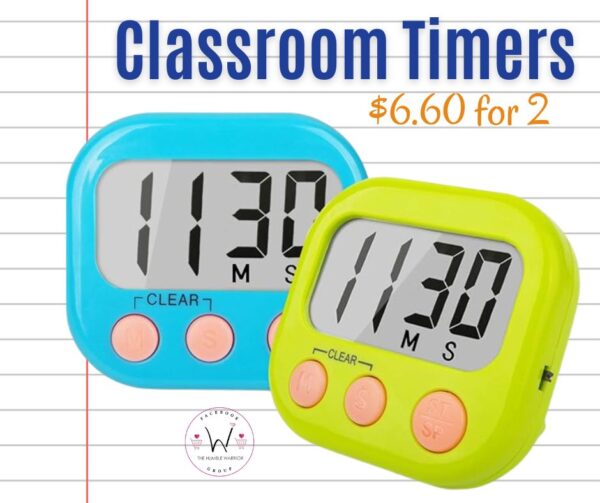 2 pack Classroom Timers - Home of The Humble Warrior