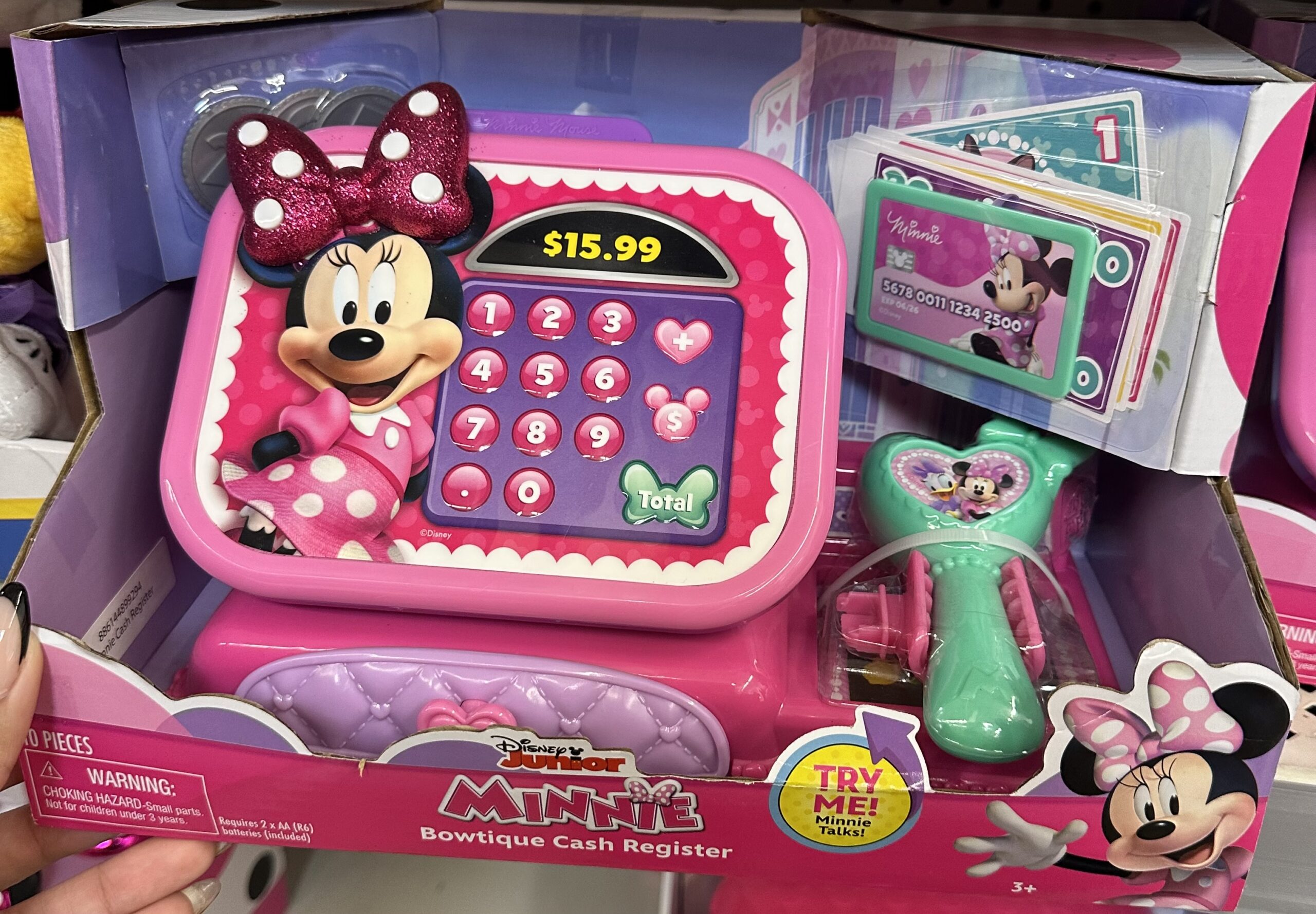 The Disney Junior Minnie Mouse Bowtique Cash Register! - Home of The ...