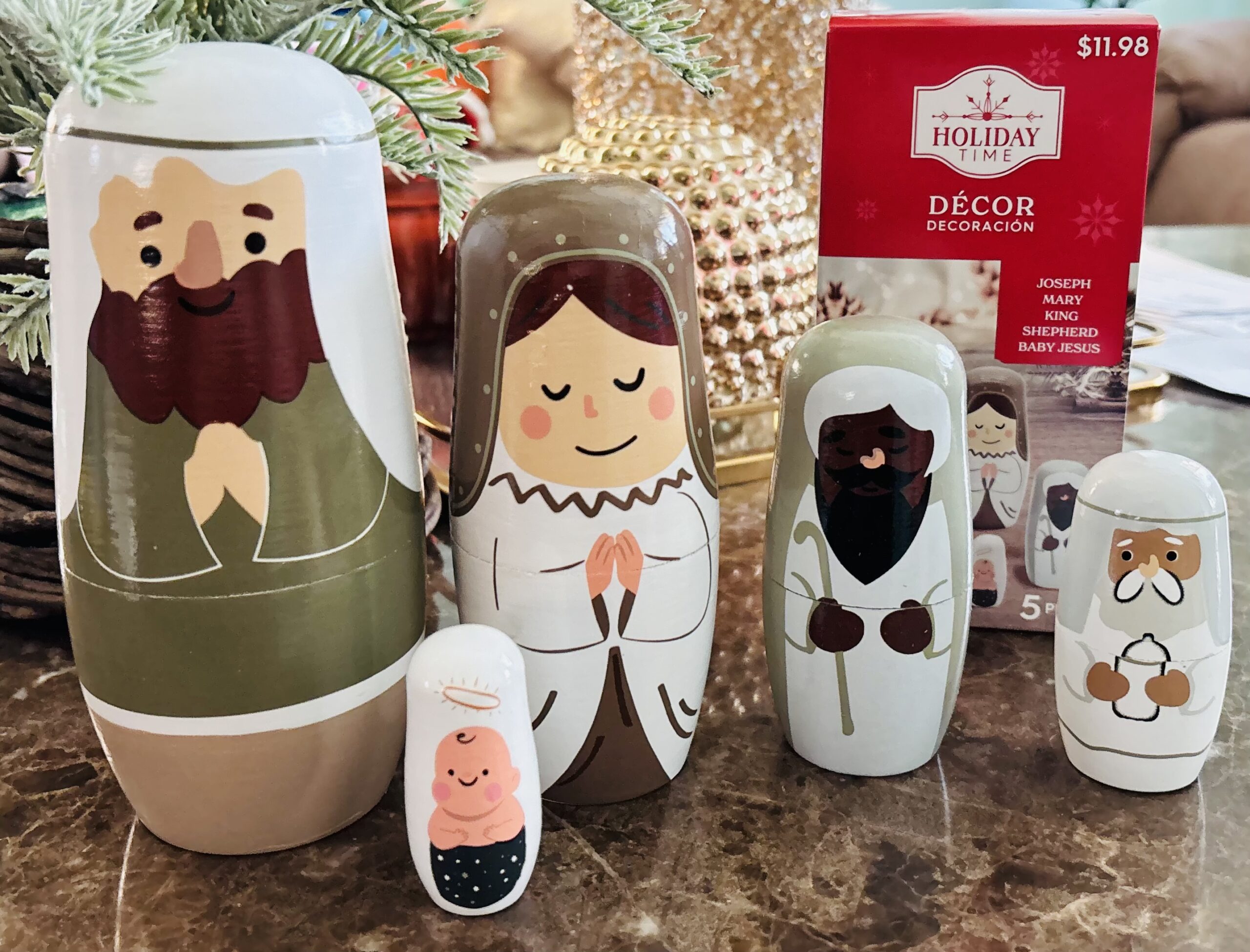 The Holiday Time Nativity Nesting Doll Set! - Home of The Humble Warrior