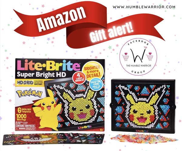 Lite Brite Super Bright HD, Pokemon Edition - Home of The Humble Warrior