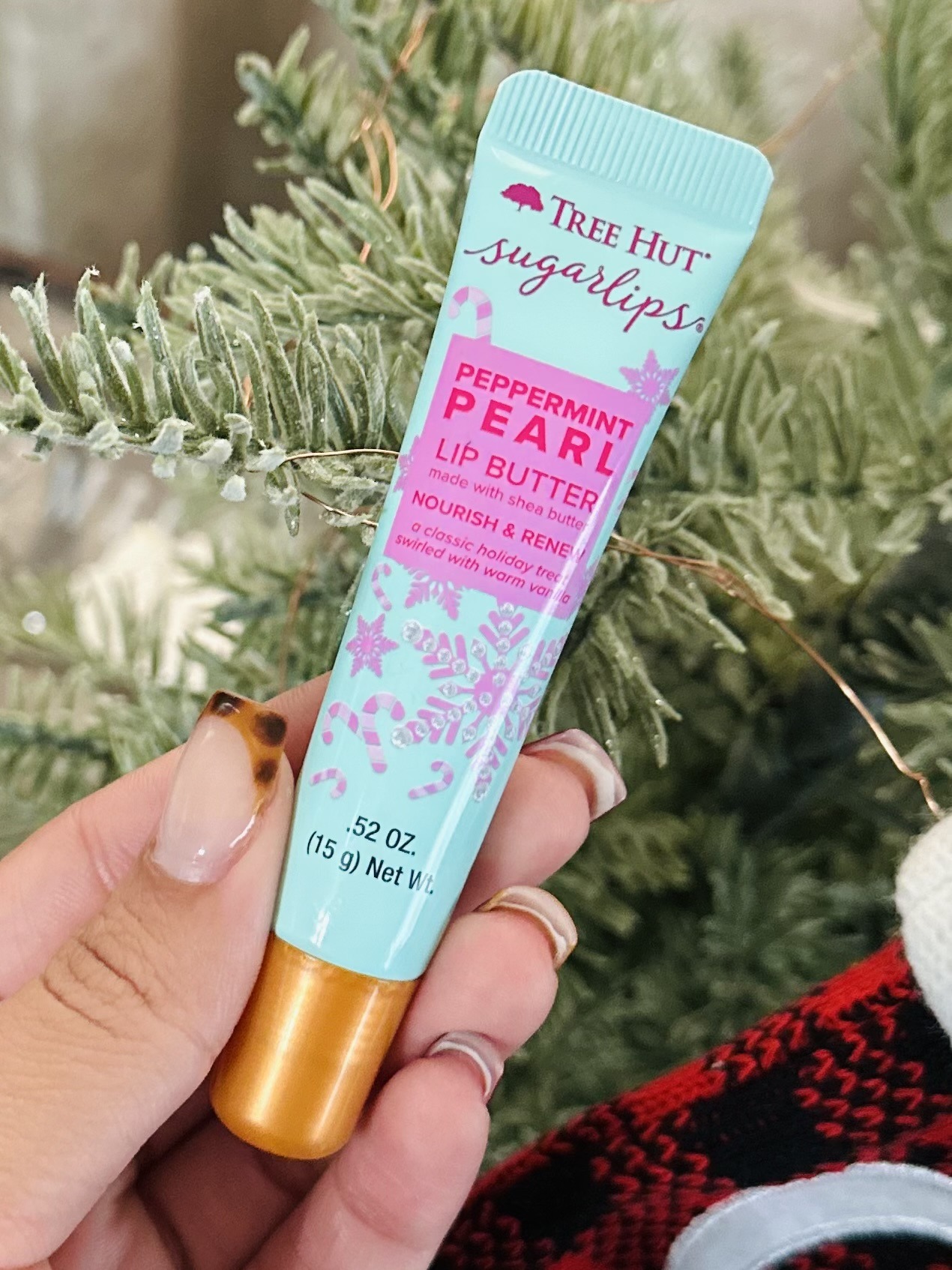 The New Limited Edition Tree Hut Sugarlips Peppermint Pearl Lip Butter ...